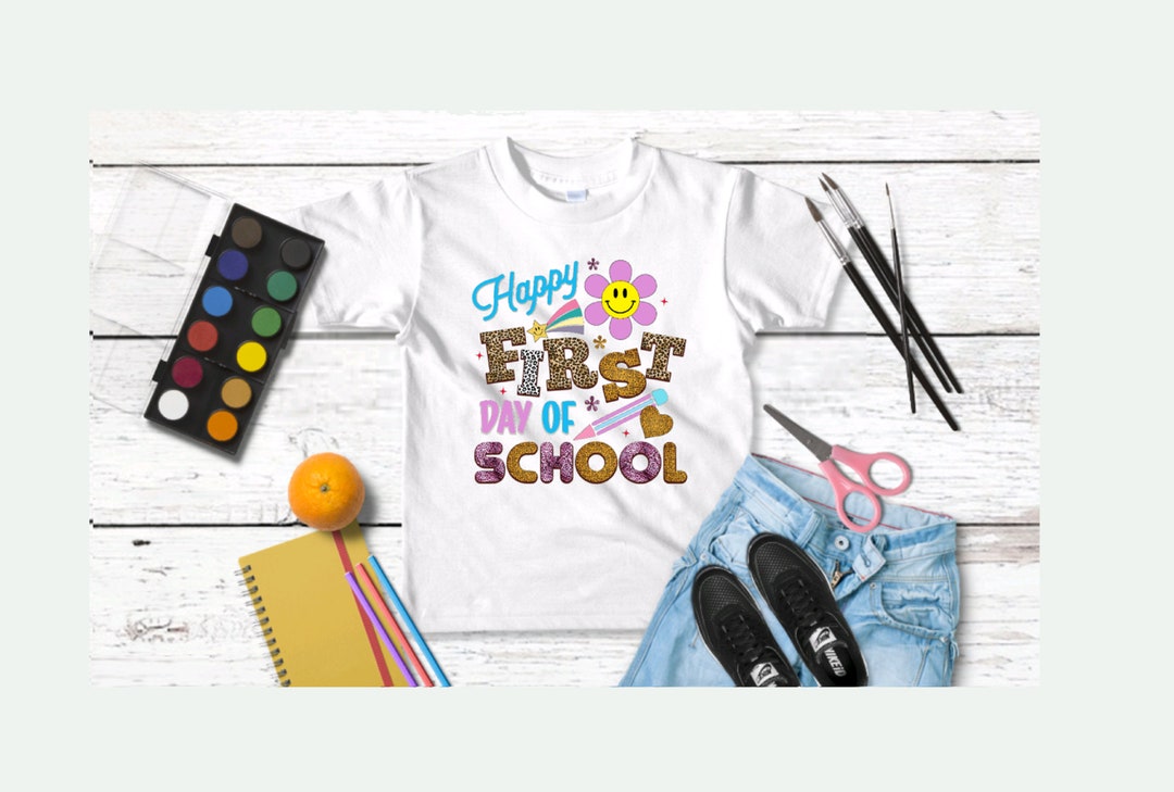 First Day of School ~ Kids First Day of School Shirt ~ Back to School ...