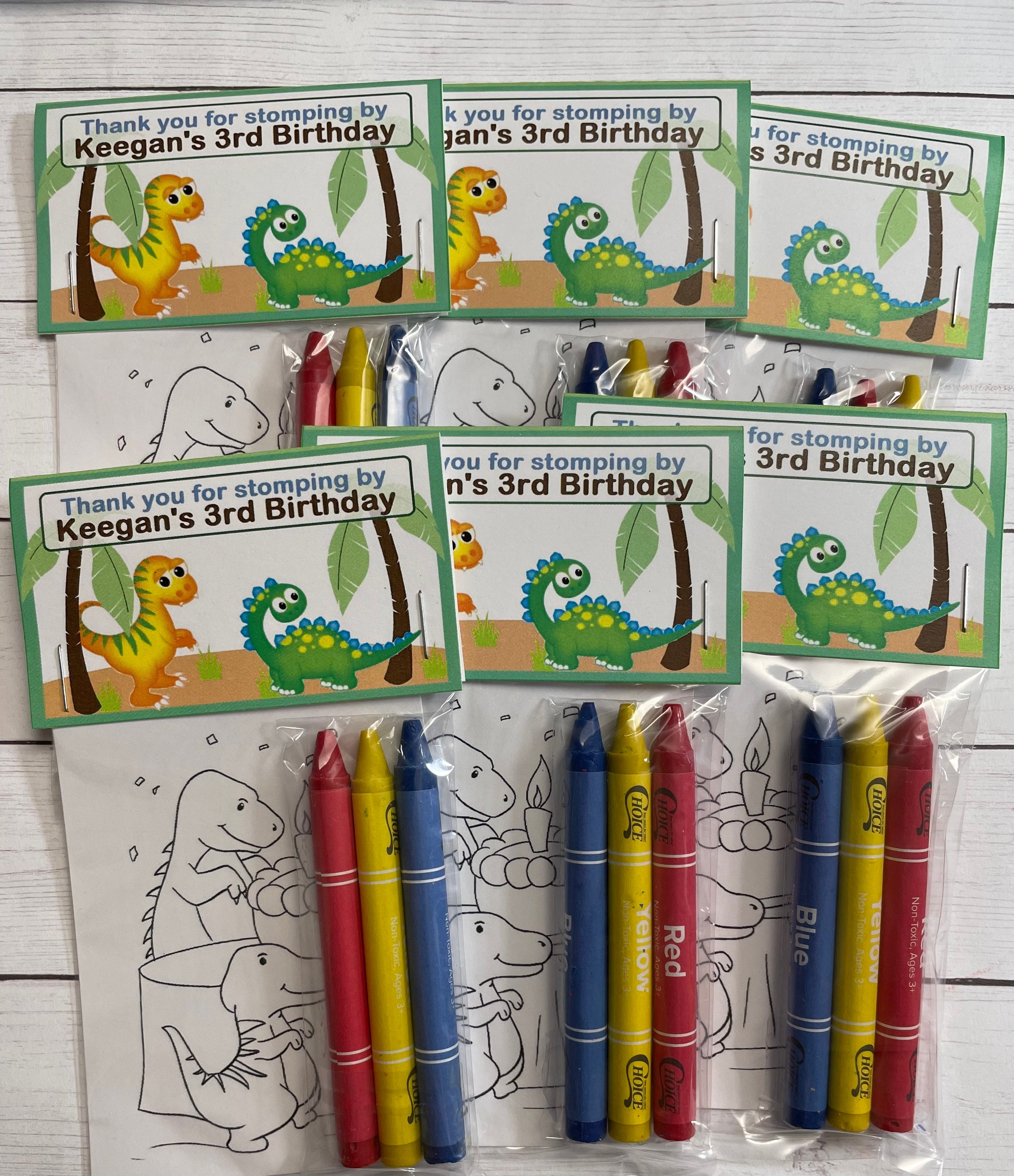 Personalized Color Favors Favors Crayon Favors Boy or - Etsy