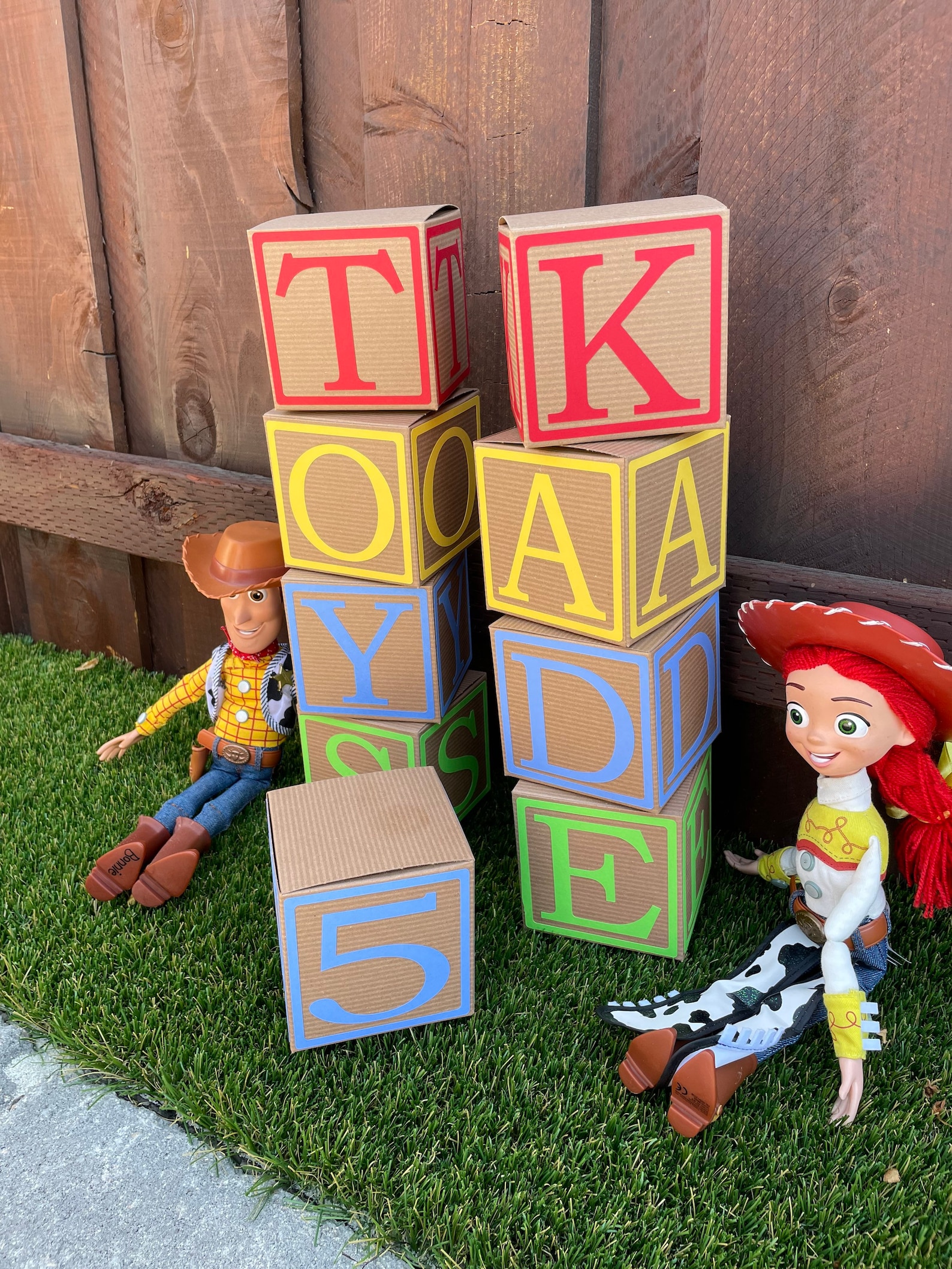 4" X 4" X 4" Toy Story Alphabet Block ~ Custom ~ Toy Story Décor ~ Toy ...