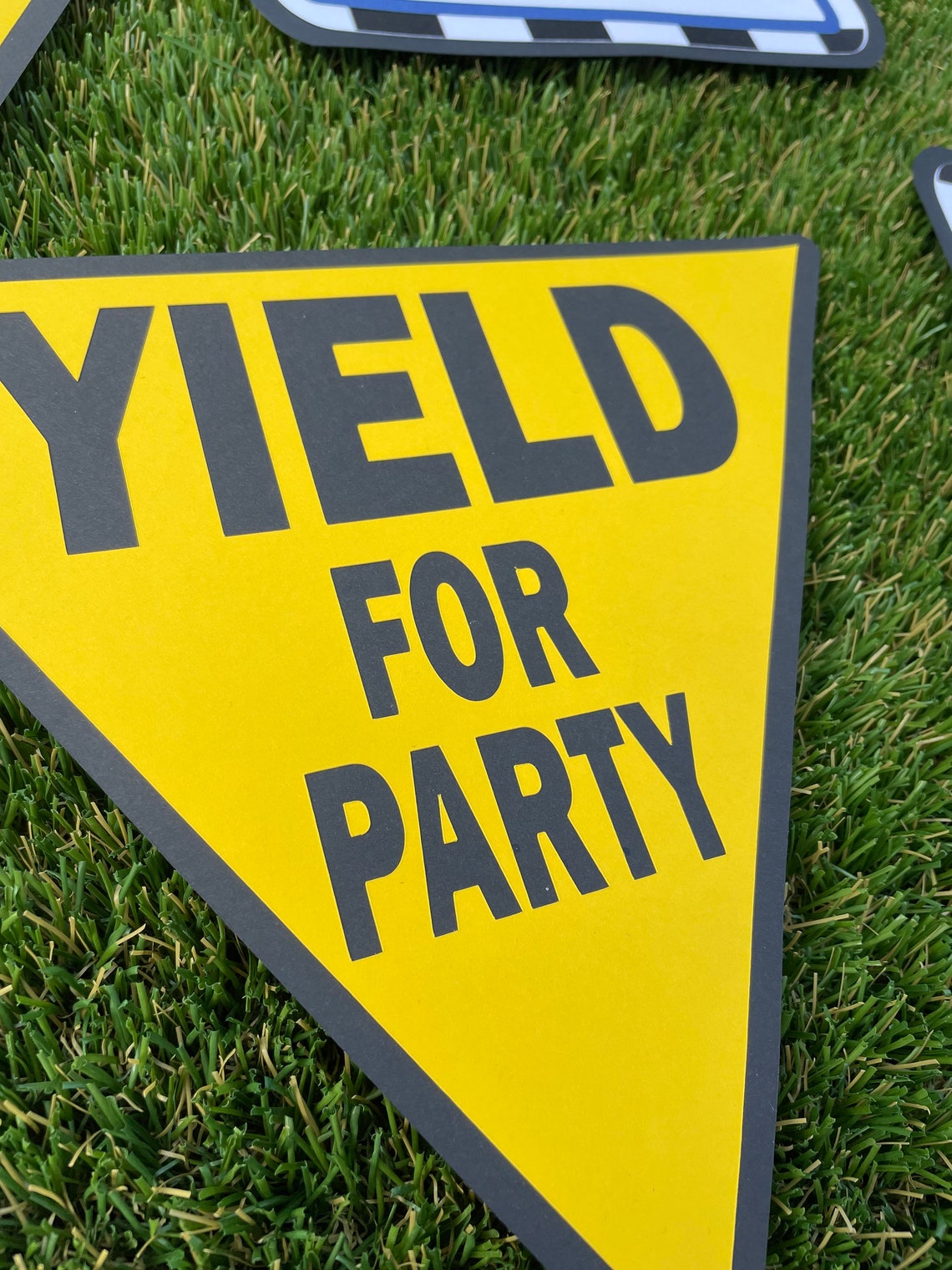 Race Car Party Signs Set of 5 Race Birthday Favors Hot - Etsy