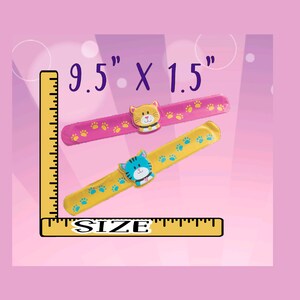 Gabby's Dollhouse Cat Slap Bracelets With Charm Favors ~ Gabby's ...