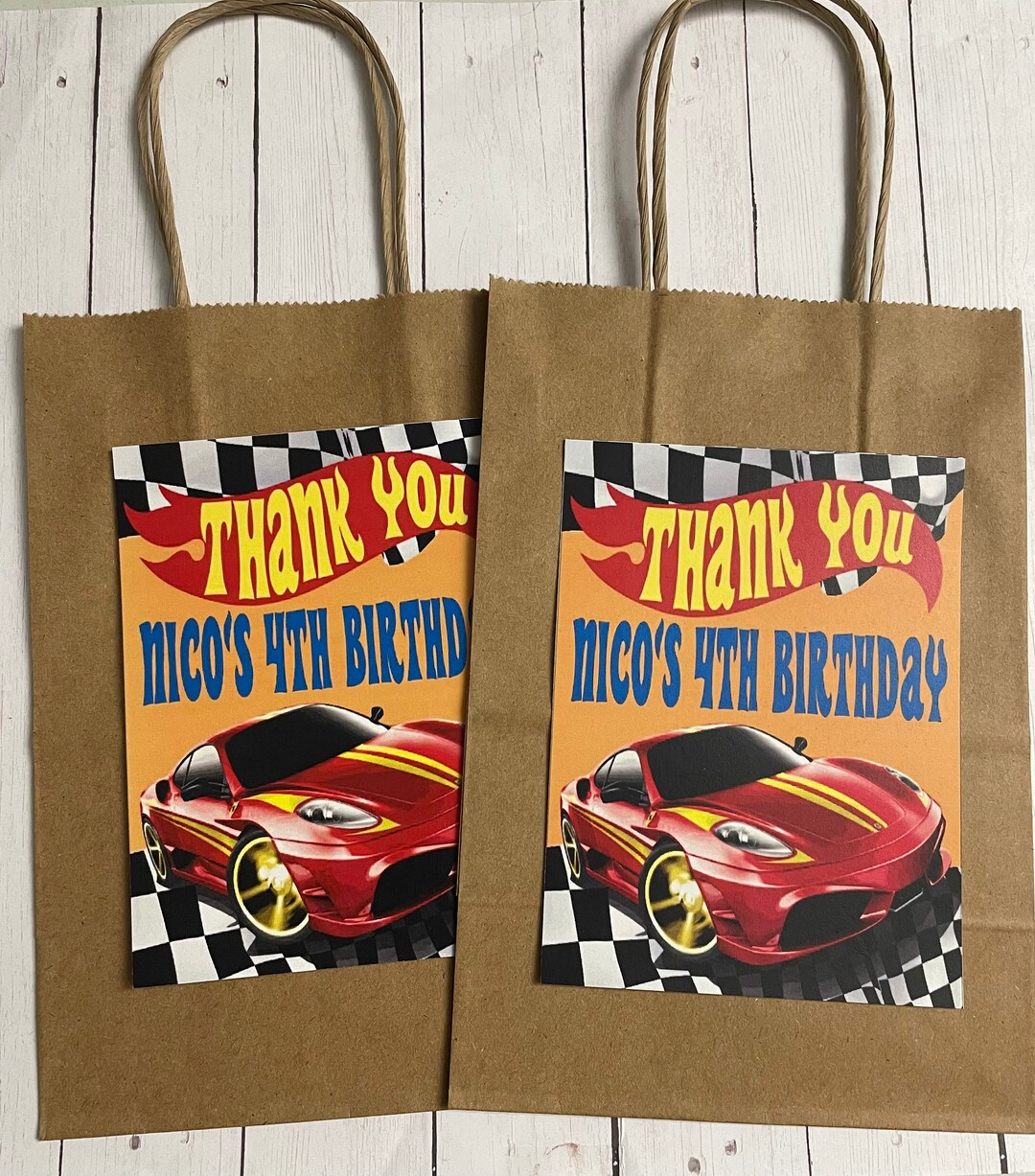 Personalized Party Bags ~ Party Favor Bags ~ Customized Party Favor ...