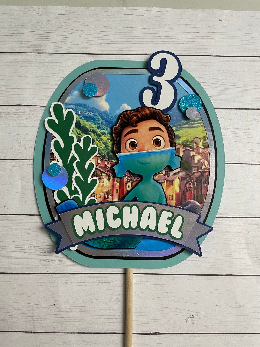 Personalized Luca Cake Topper Cake Topper Luka Favors Boy or Girl ...