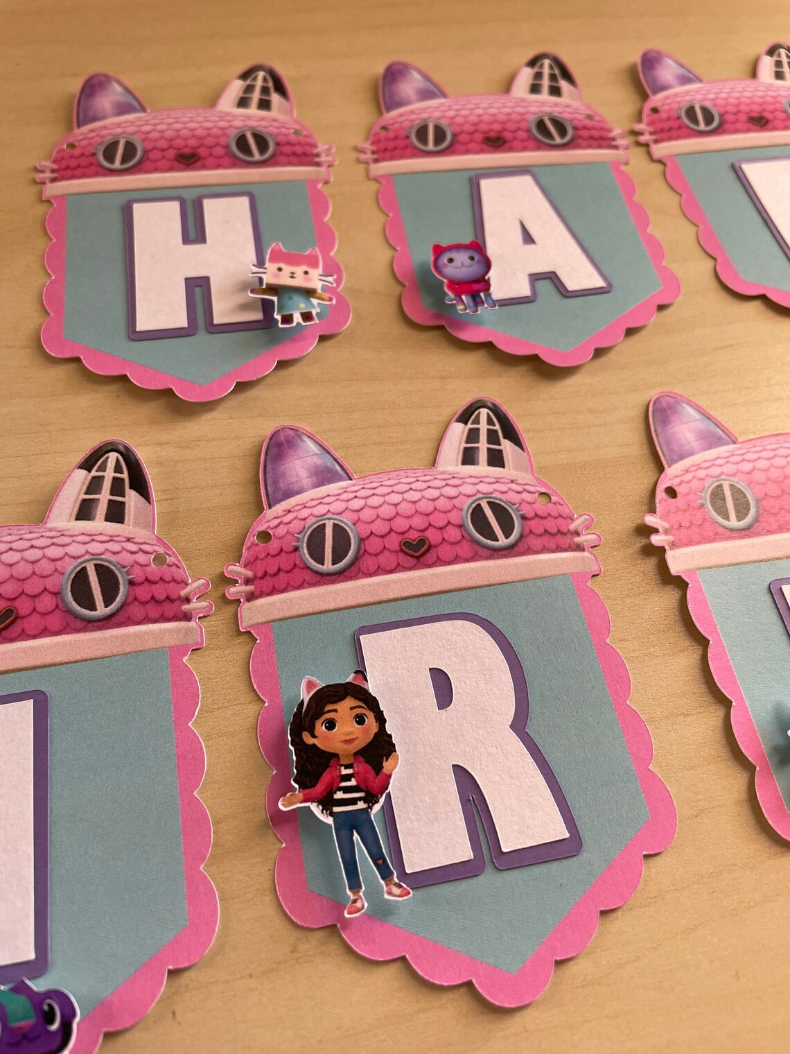 Gabby's Dollhouse Birthday Banner Personalized - Etsy