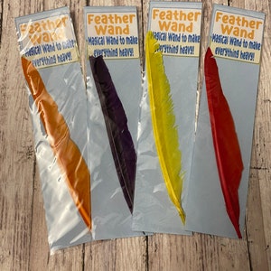 Magic Feather Wand Favors ~ Inspired Bluey Favors ~ Magic Feather Wand ...