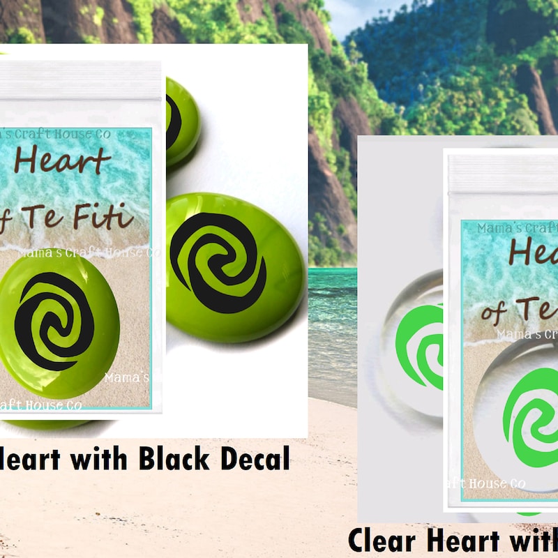 Moana Heart of Tefiti Necklace - Etsy