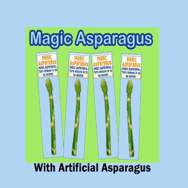 Bluey Magic Asparagus for Mom - Etsy