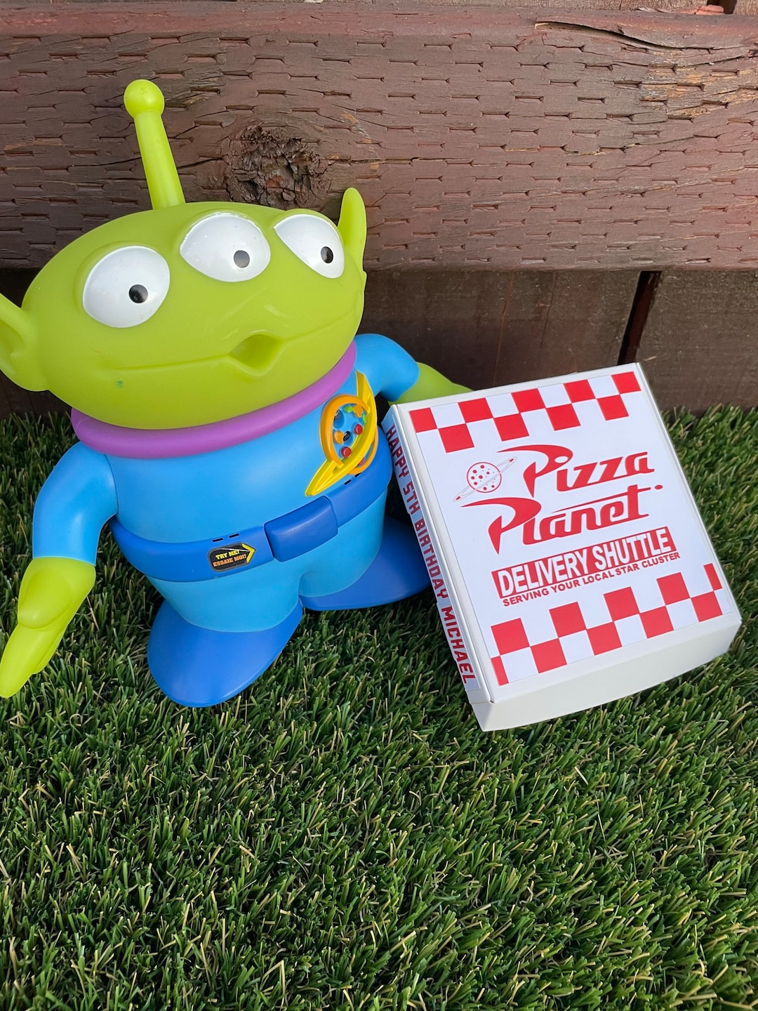 Personalized "pizza Planet" Pizza Toy Story Favor Box ~ Favor Box ...