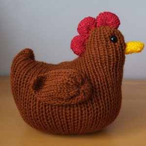 Cheeky Chicken Pattern in 3 Sizes for Circular Knitting Machines PDF ...