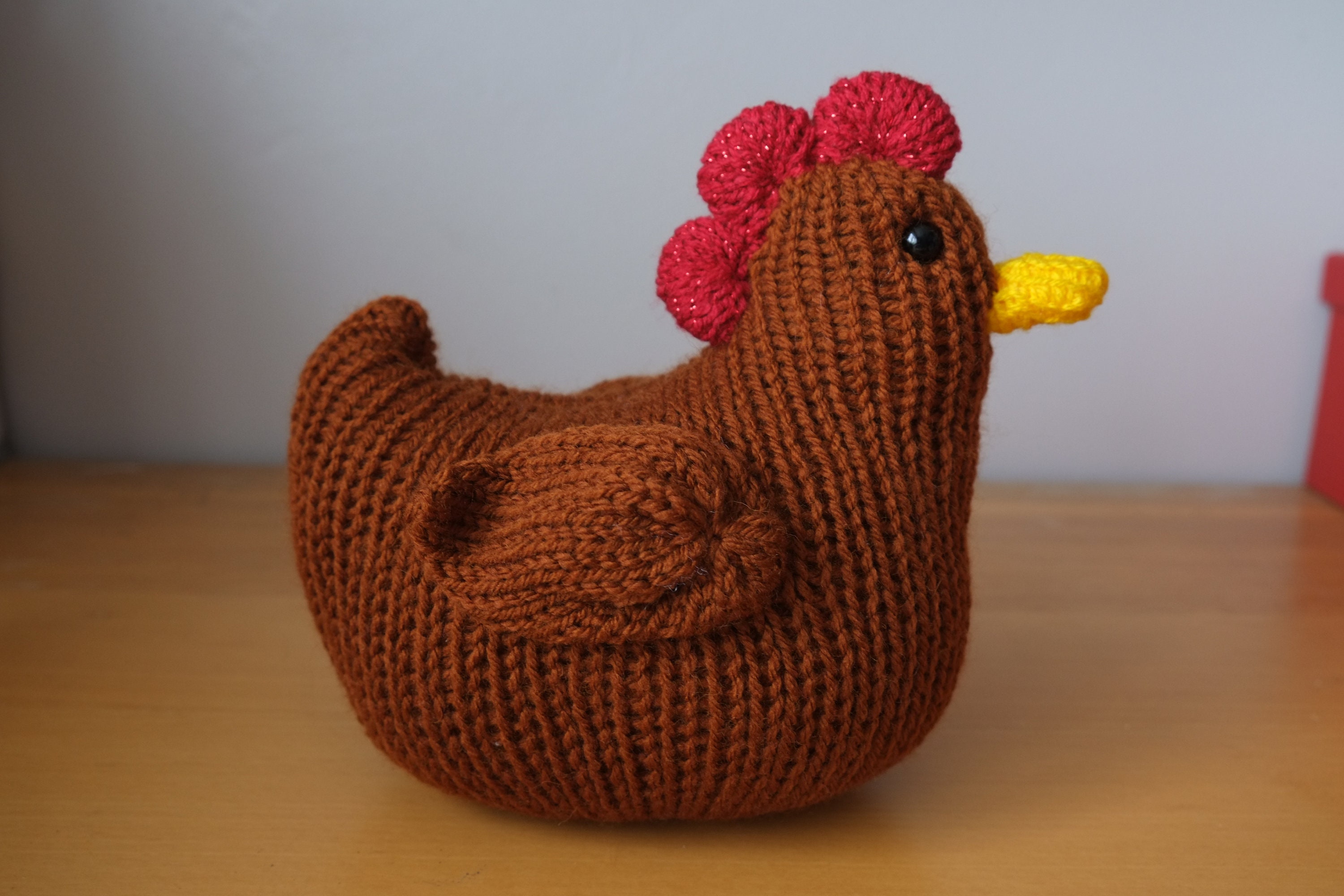 Cheeky Chicken Pattern in 3 Sizes for Circular Knitting Machines PDF ...