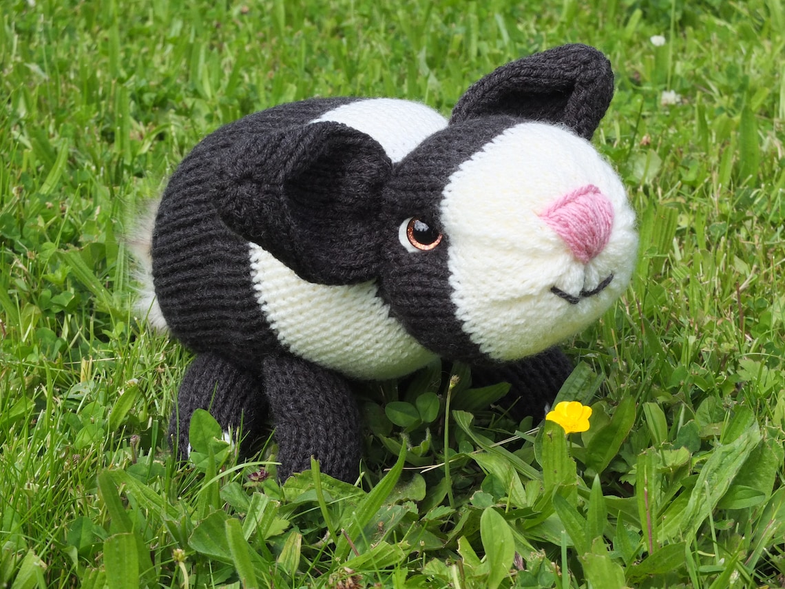 Benny Bunny Circular Knitting Machine PDF Pattern Download for Addi ...