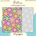 Bold and Easy Pattern Coloring Pages for Kids and Beginners, Geometric ...