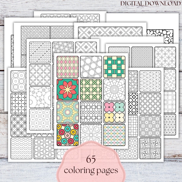 Zen Coloring Page - Etsy