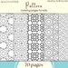 Bold and Easy Pattern Coloring Pages for Kids and Beginners, Geometric ...