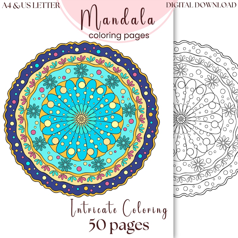 Celestial Mandala Svg - Etsy