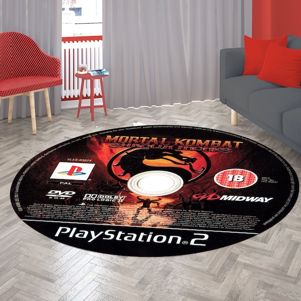 Game Disc Rug - Etsy