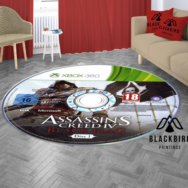 Game Disc Rug - Etsy