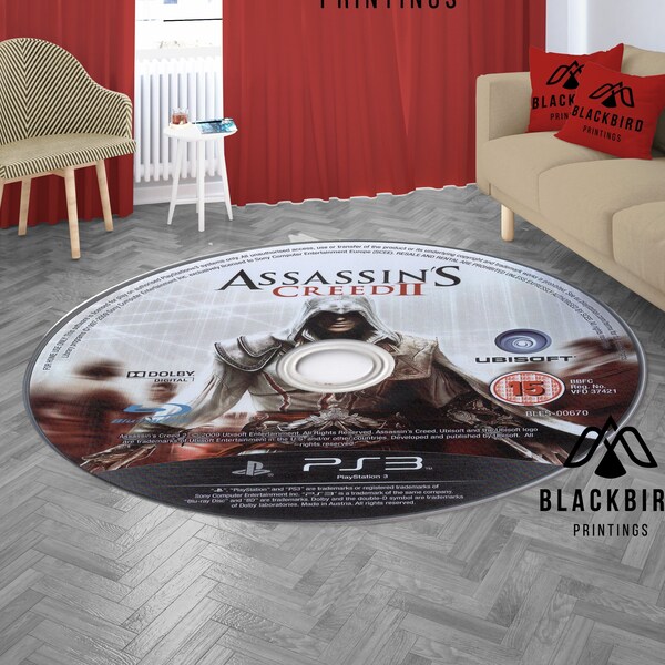 Game Disc Rug - Etsy