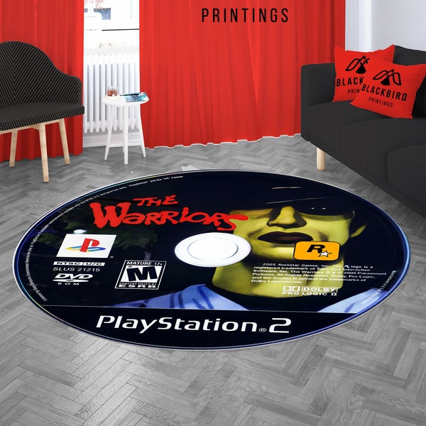 Game Disc Rug - Etsy