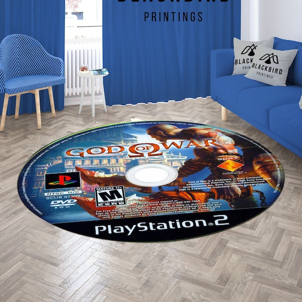 Game Disc Rug - Etsy
