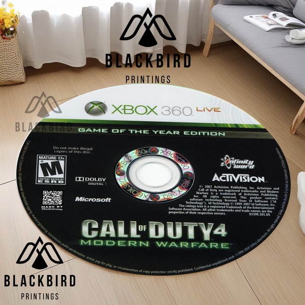 Game Disc Rug - Etsy