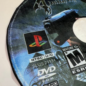 Resident Evil 4 Rug: Retro CD Design, Gamer Gift - Etsy
