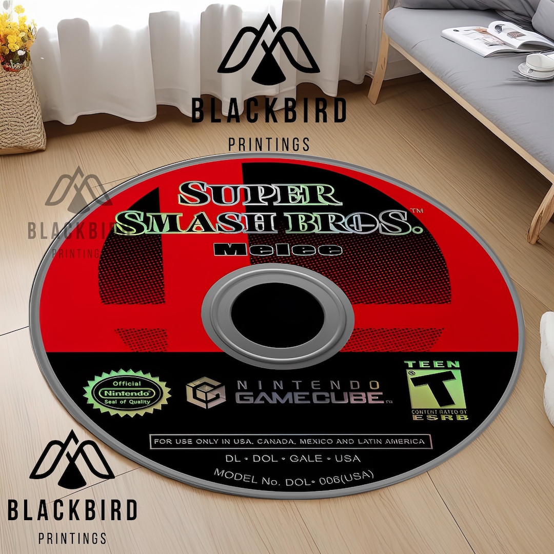 Super Smash Bros Rug Super Smash Bros Gift Mario Rug Super - Etsy