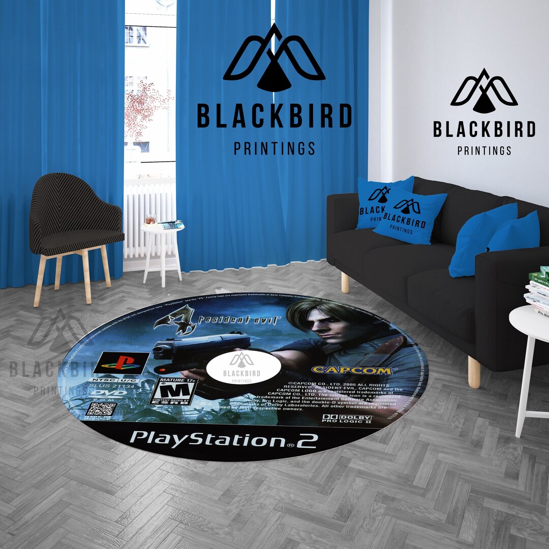 Resident Evil 4 Rug: Retro CD Design, Gamer Gift - Etsy