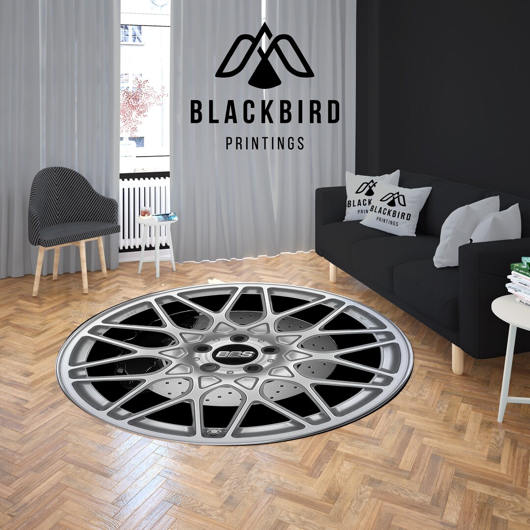 Rim Rug, BBS Rim Rug, Car Rim Rug, Wheel Rug, Car Guy Rug, Custom Made ...