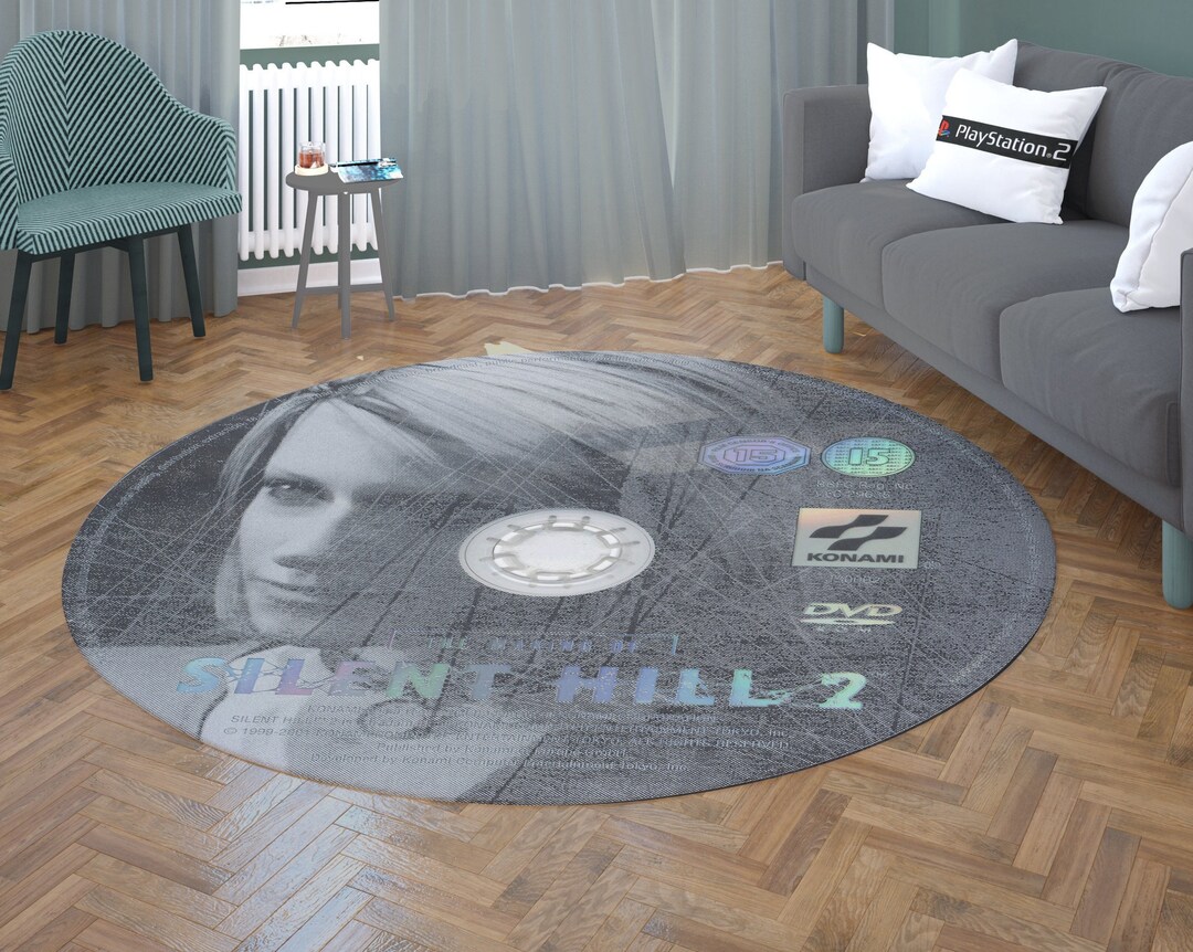 Silent Hill 2 CD Rug, CD Rug, Retro CD Rug, Popular Game Rug, Gift for ...