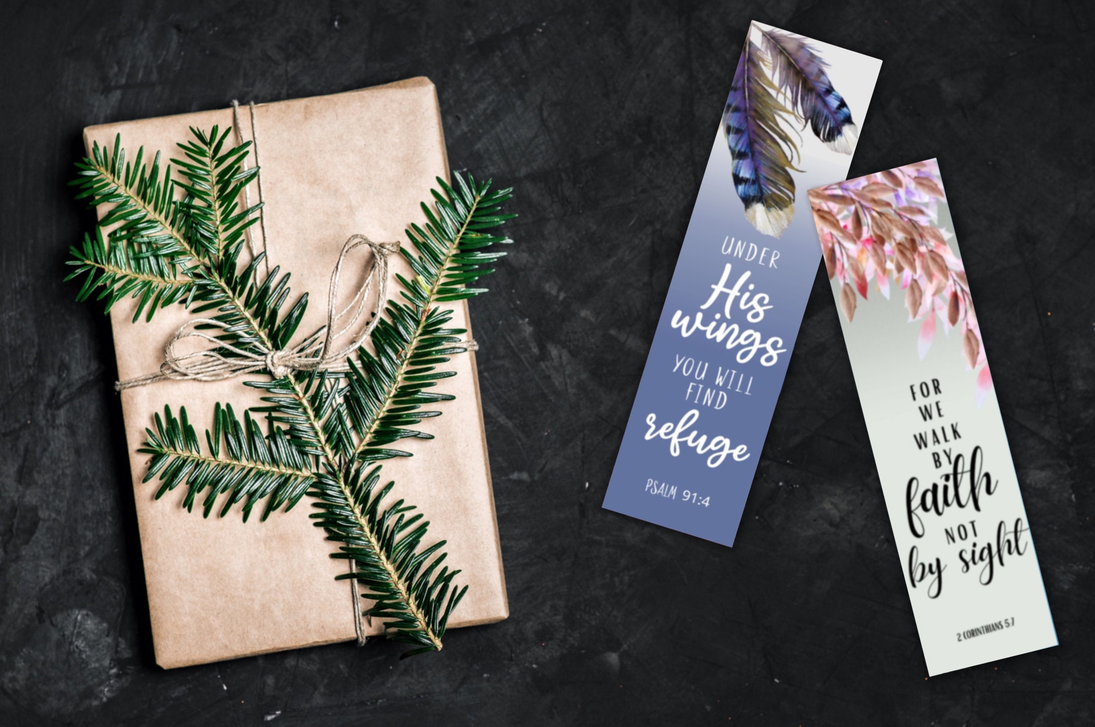 Printable Bible Verses Bookmarks | Set of 5 | Size 410mm X 152mm ...