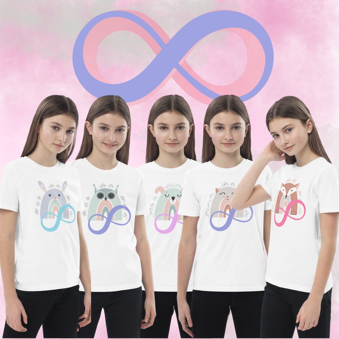 Adorable Critter Autism Symbol Shirts Cute Way for Your - Etsy