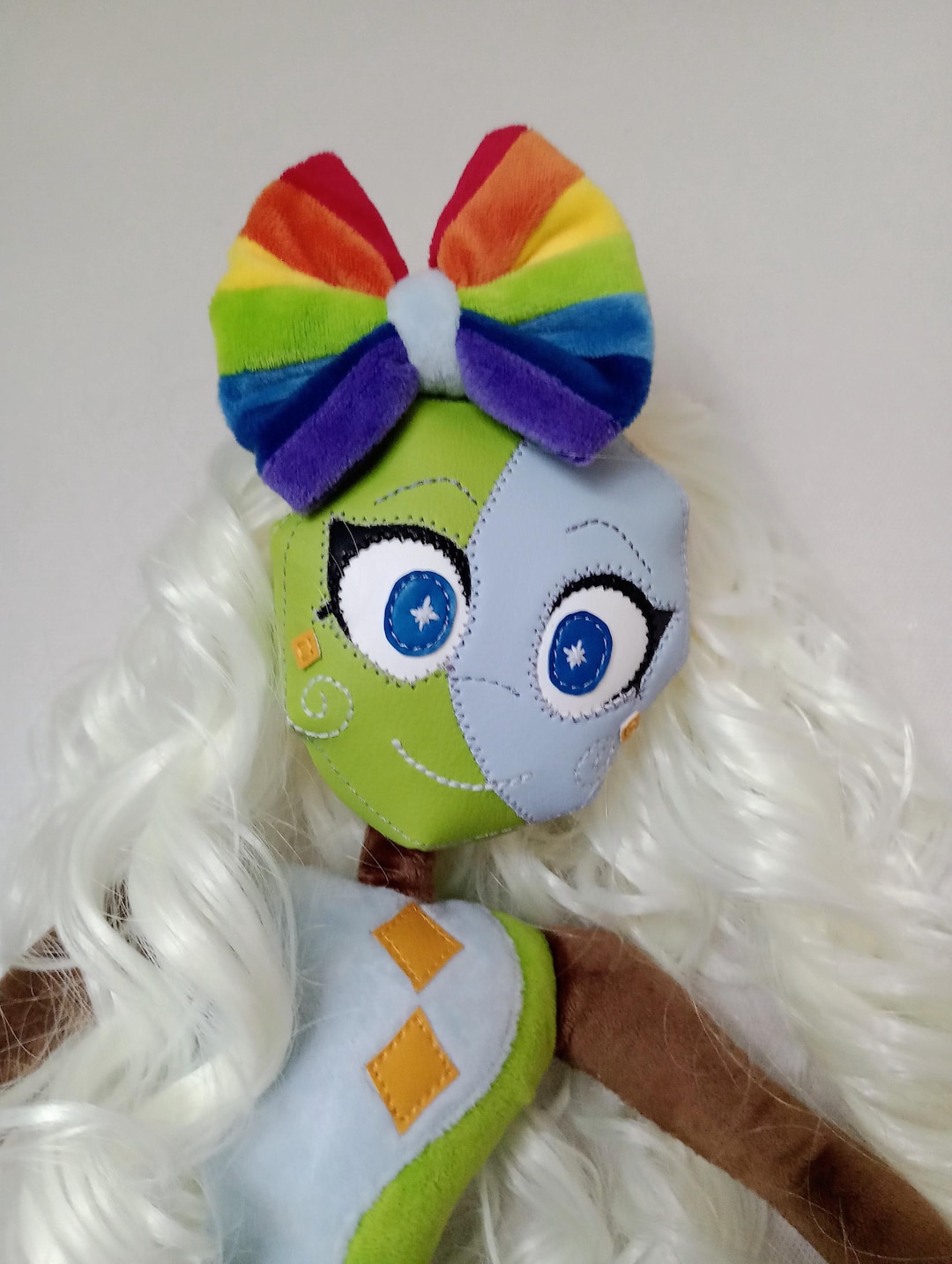 Hand Made FNAF Tsams for Sale Earth 54 Cm 7 Colour Rainbow Figure Toy ...