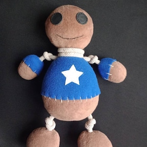 Kick the Buddy Soft Toy Plush Figure Doll Decor Gift 29 Cm Hand Made - Etsy