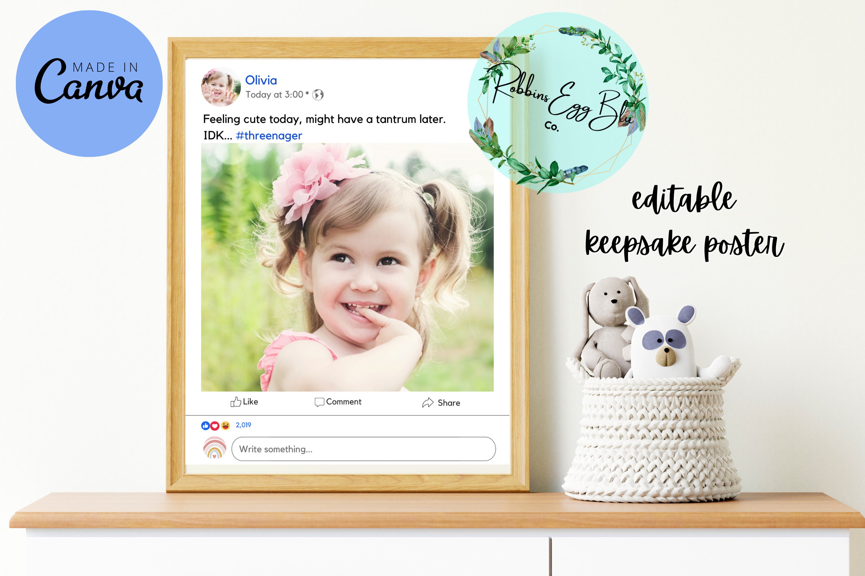 Cheetah Print Threenager Birthday Sign Bundle Threenager Wall Art ...