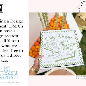 Bridesmaid Proposal Pizza Box Template Thats Amore Wedding Box Design ...