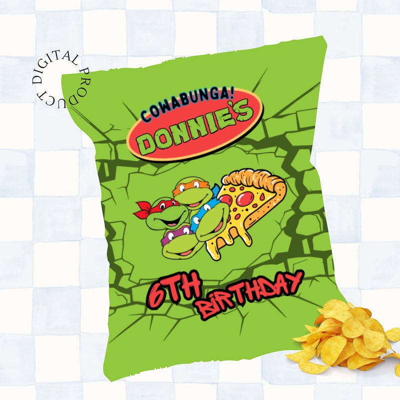 Ninja Turtle Favors - Etsy