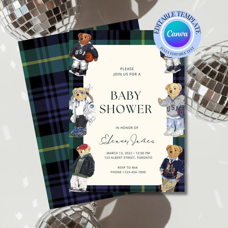 Polo Invitation - Etsy