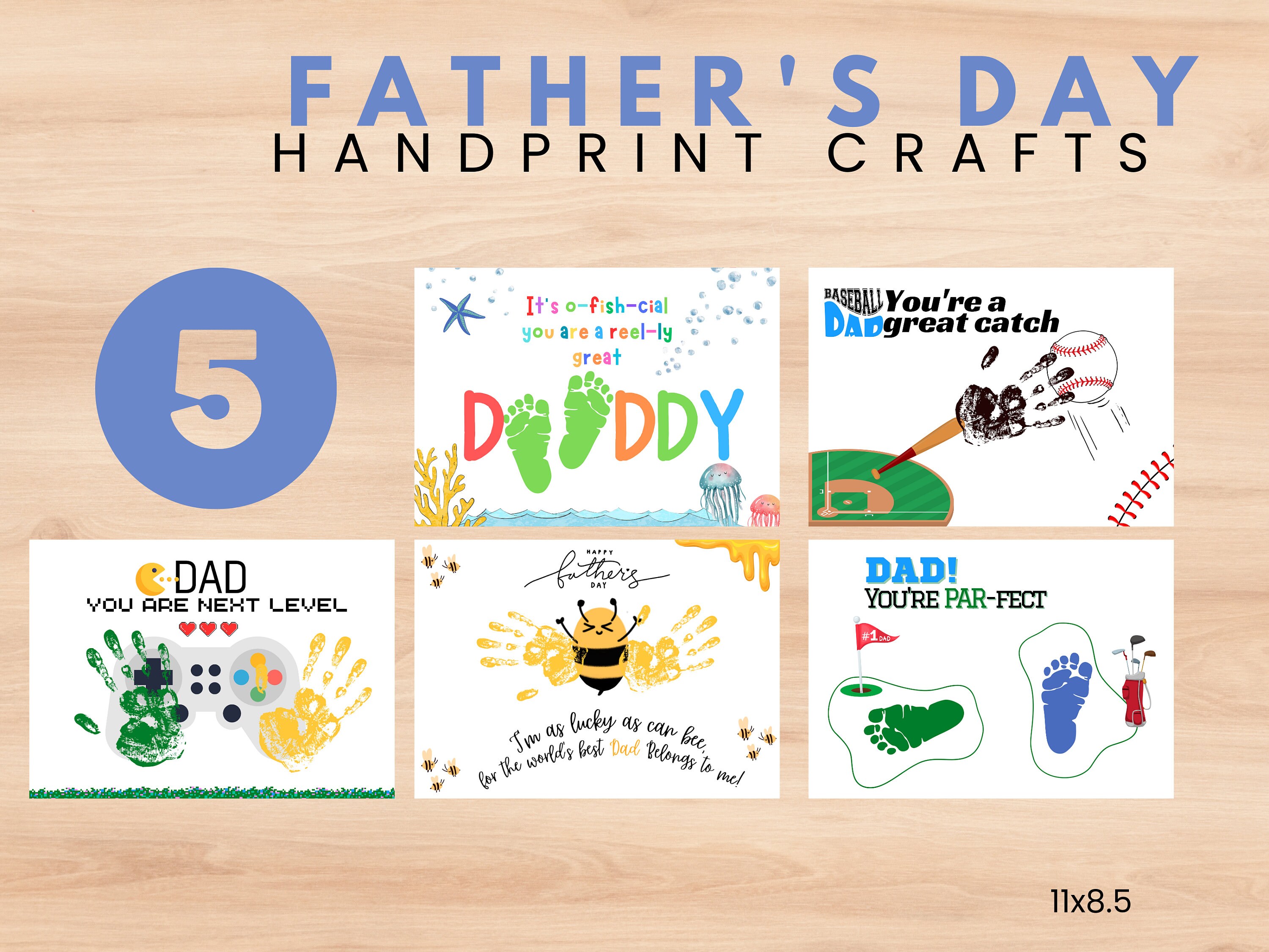 Fathers Day Handprint Craft fathers Day Mega Bundle - Etsy