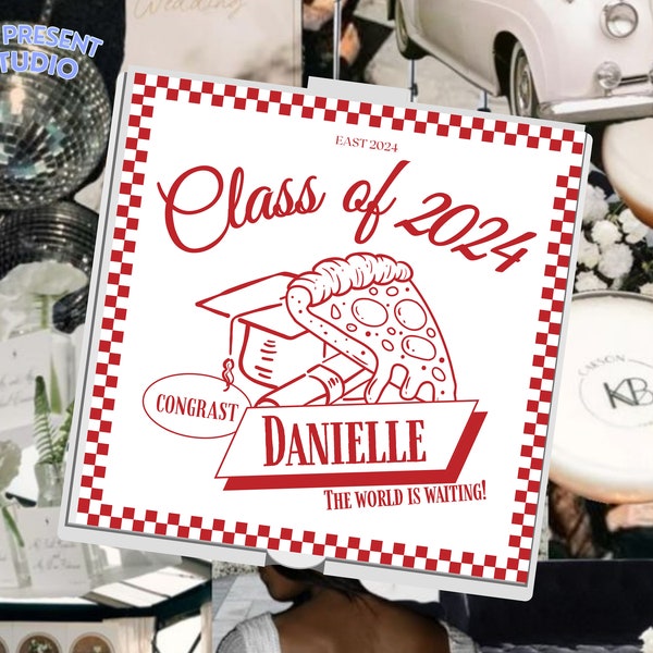Graduation Pizza - Etsy