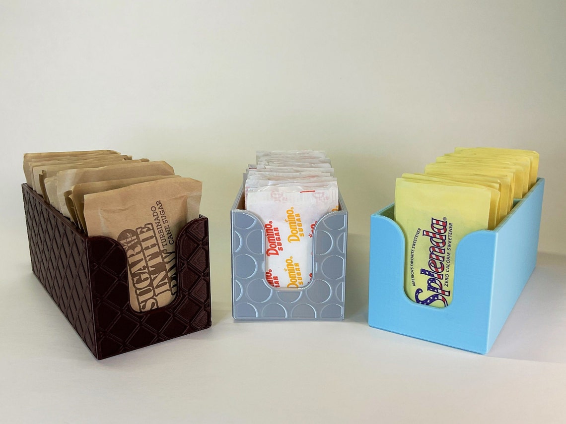 Sugar/sweetener Packet Holder - 3D Printed - Etsy