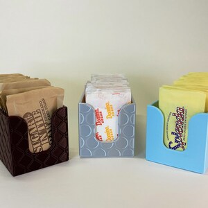 Sugar/sweetener Packet Holder - 3D Printed - Etsy
