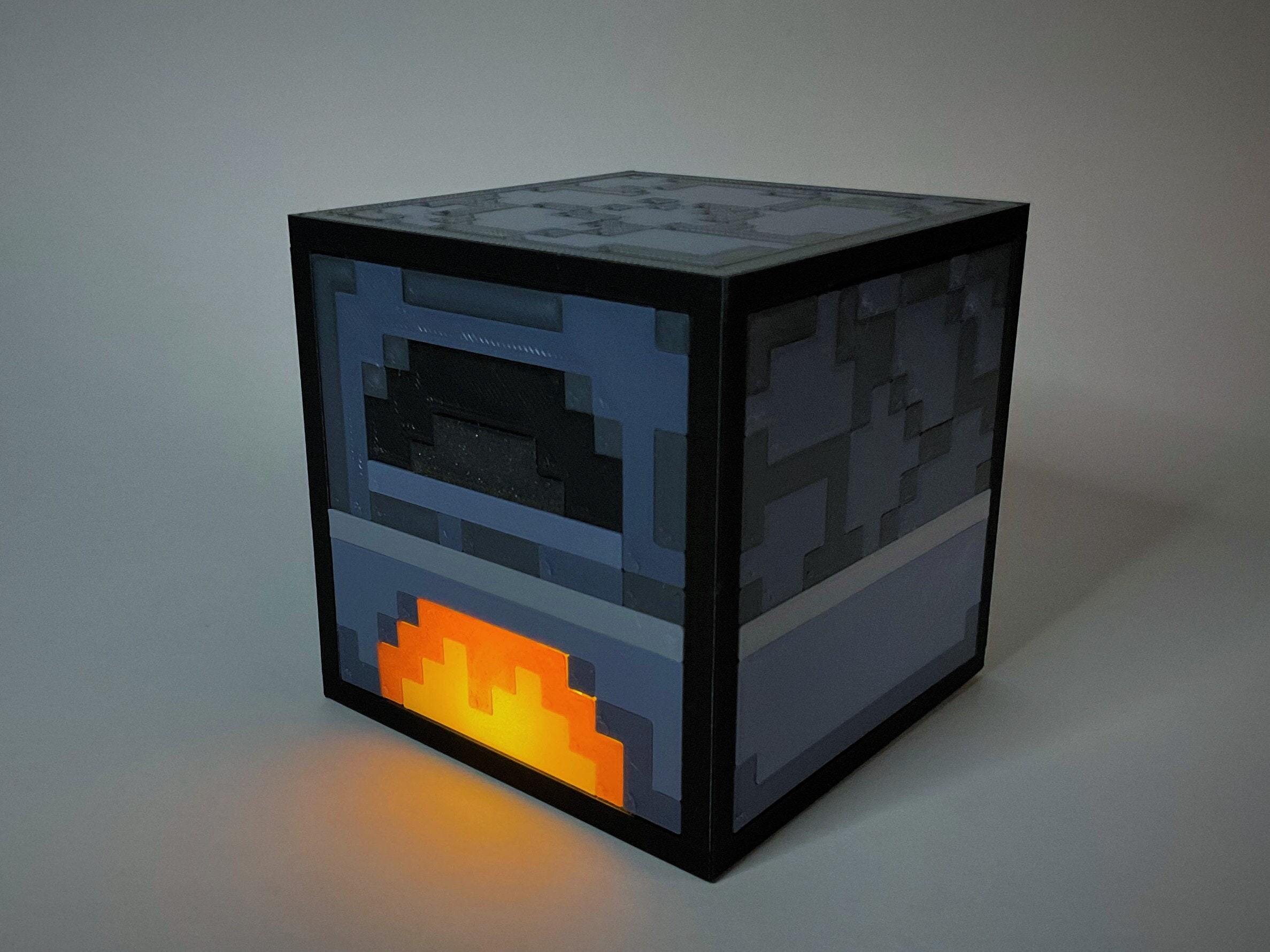 Minecraft Furnace Papercraft
