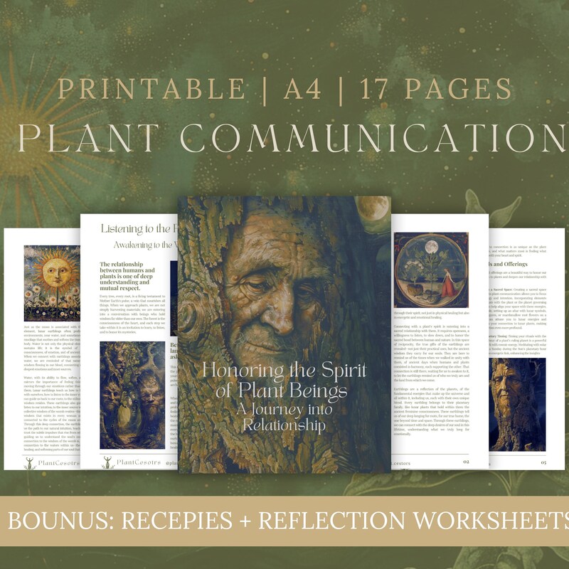 Botanical Planner - Etsy