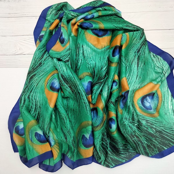 Peacock Feather Print - Etsy