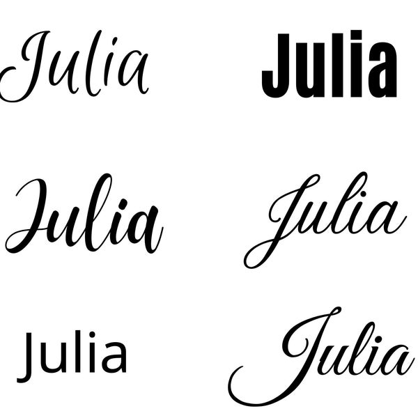 Julia Svg - Etsy