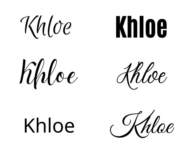 Khloe Svg , Khloe Baby Name Svg, Khloe Wedding Name Svg - Etsy