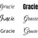 Gracie Svg , Gracie Baby Name Svg, Gracie Wedding Name Svg - Etsy