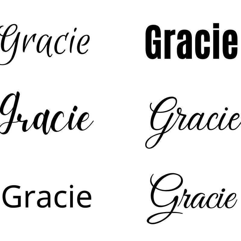 Gracie Svg - Etsy