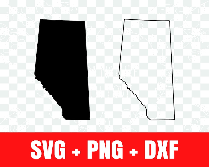 Alberta Canada Svg, Alberta Silhouette Svg, Alberta Outline Svg - Etsy